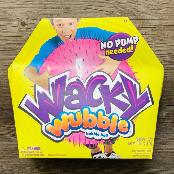 Toys | New Wacky Wubble Bubble Ball Pink | Poshmark